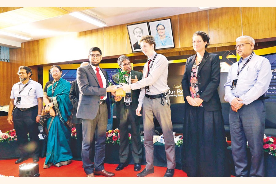 BIBM and GIZ awarded Exim Bank as top performing bank